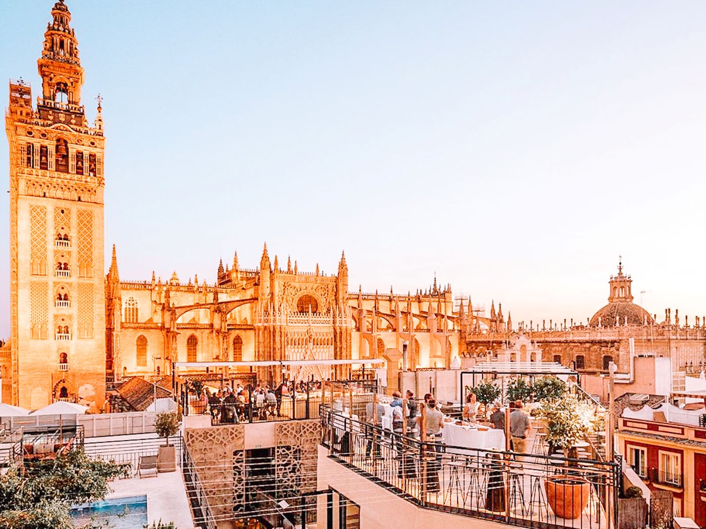 7 Best Rooftop Bars In Seville For Amazing Views - Little Wanderblog