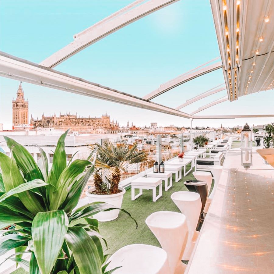 7 Best Rooftop Bars In Seville For Amazing Views - Little Wanderblog