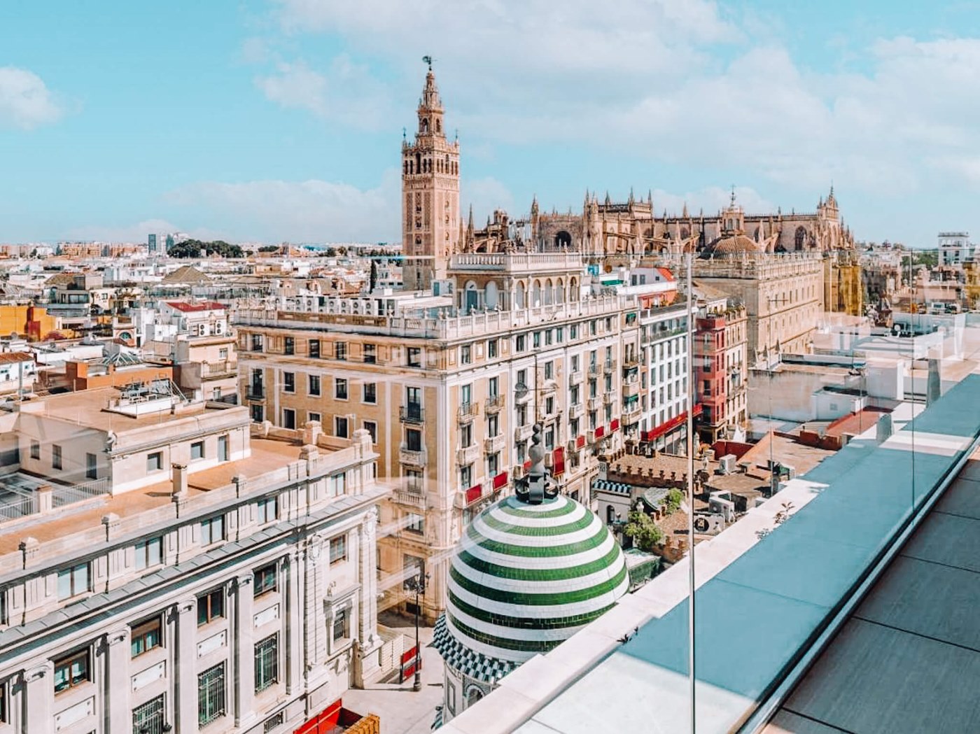 7 Best Rooftop Bars In Seville For Amazing Views - Little Wanderblog
