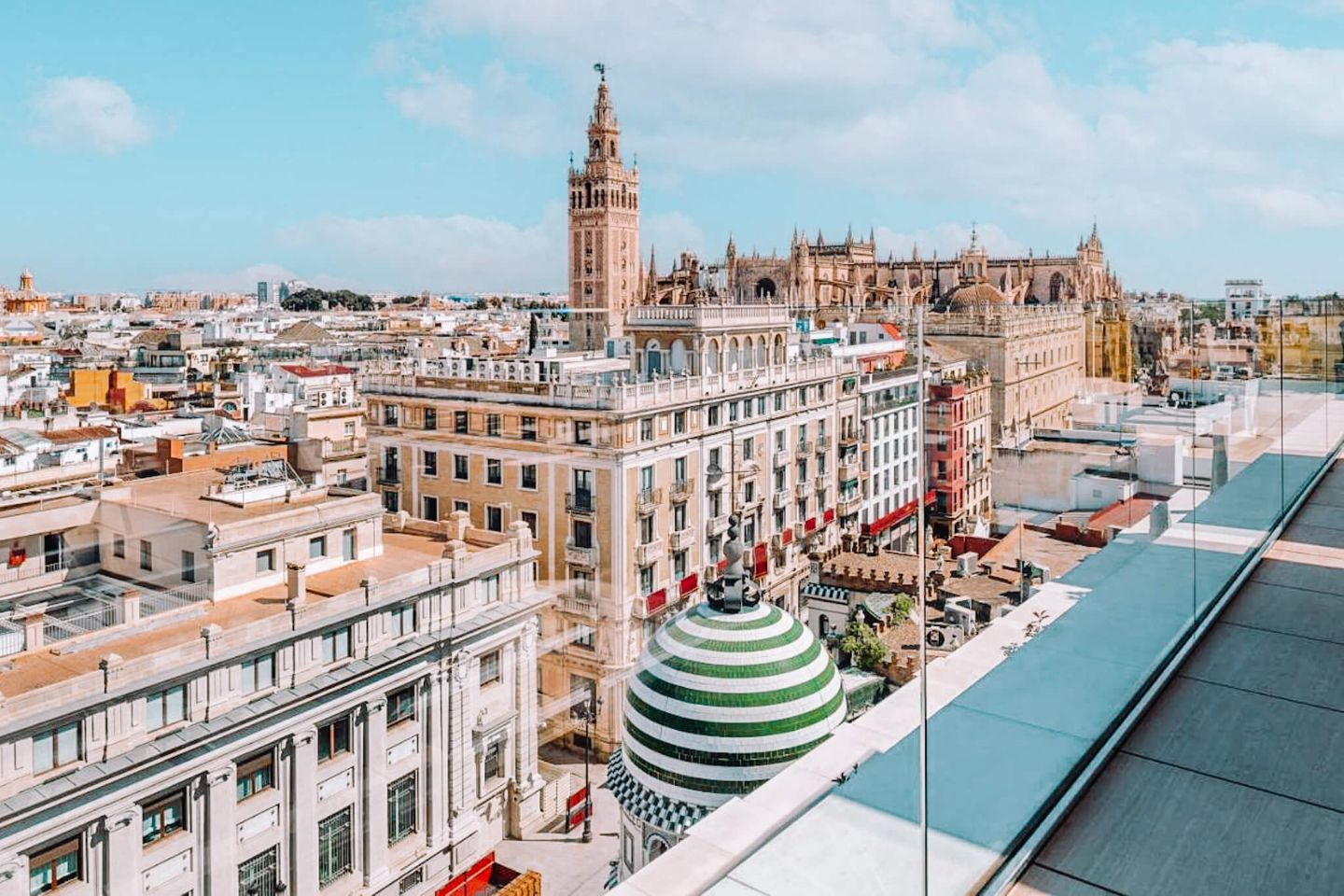 7 Best Rooftop Bars In Seville For Amazing Views - Little Wanderblog