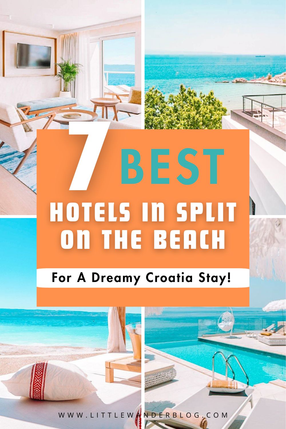 Hotels In Split On The Beach: 7 Best Beachfront Stays! - Little Wanderblog
