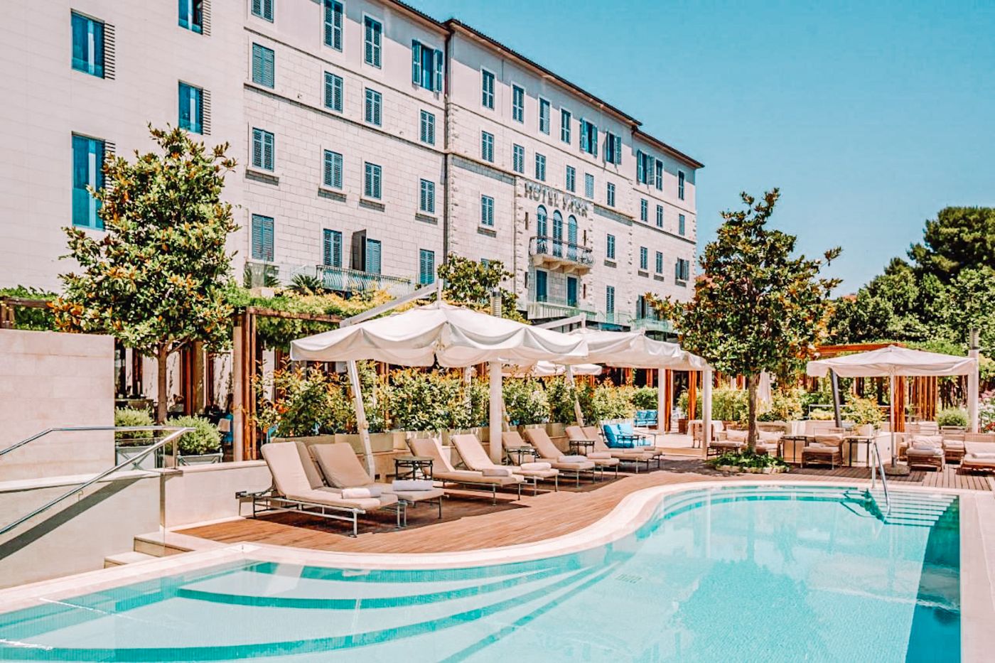 Hotels In Split On The Beach: 7 Best Beachfront Stays! - Little Wanderblog