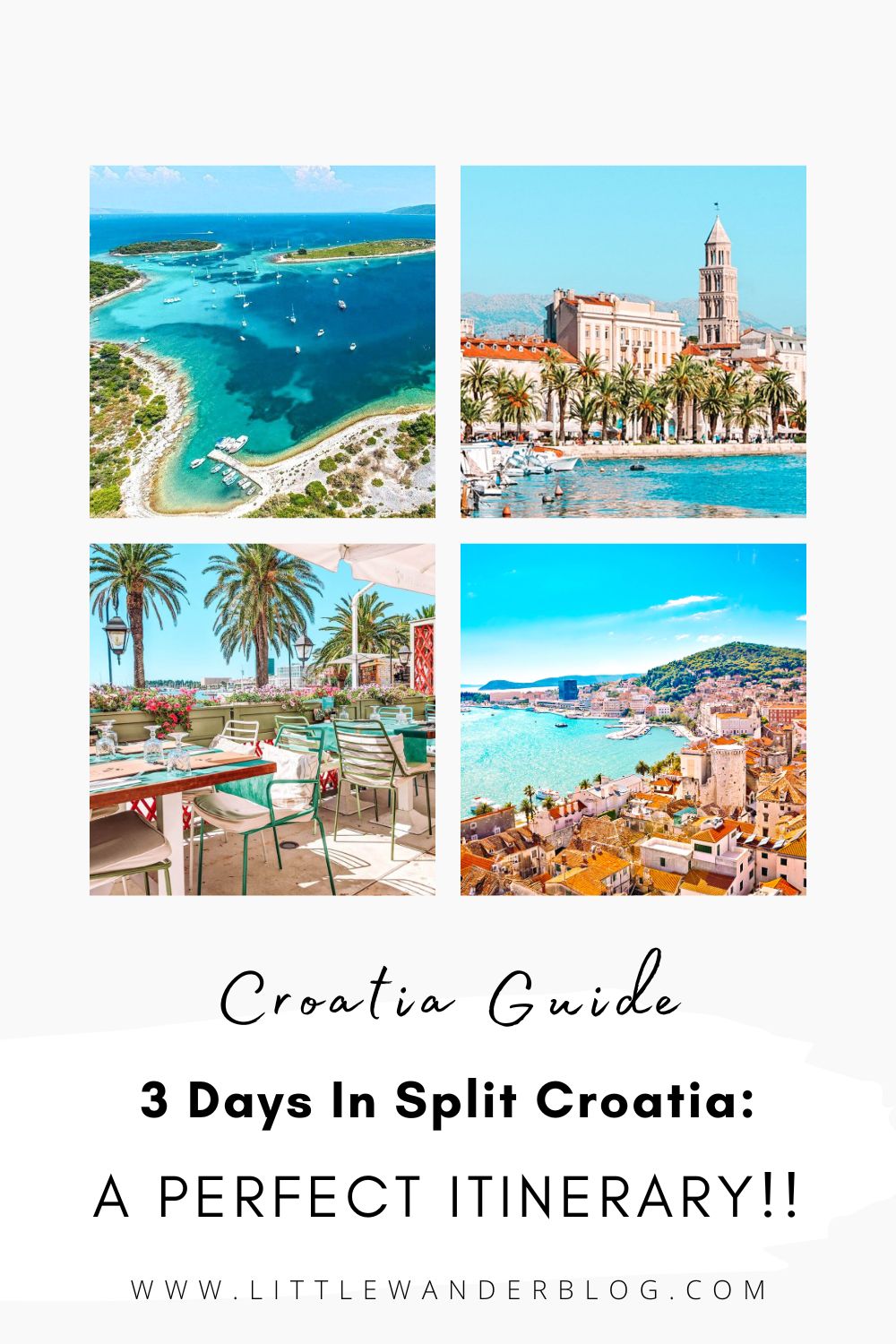 The PERFECT 3 Days In Split Itinerary For First Timers! - Little Wanderblog