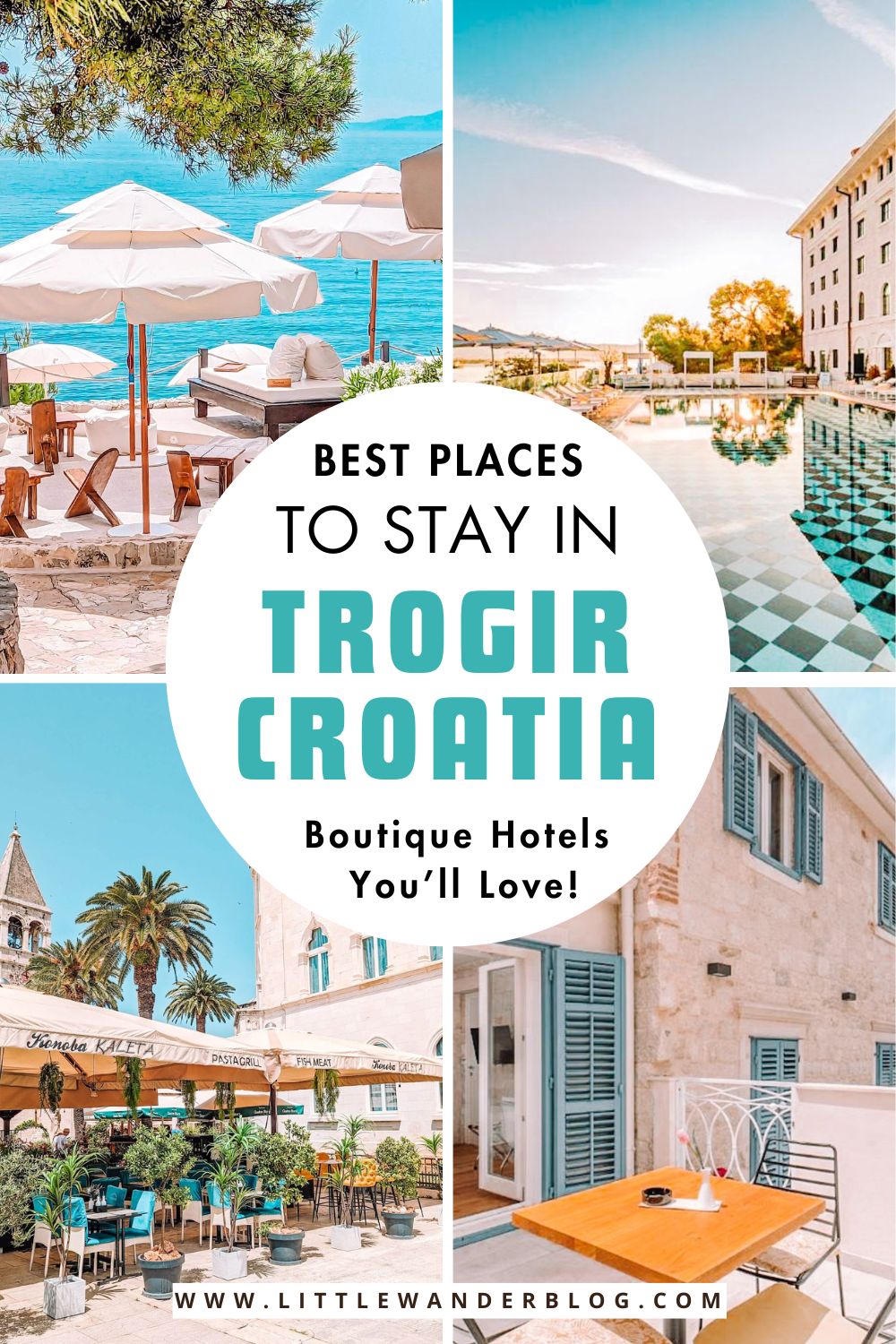 Where to Stay in Trogir Croatia: Best Areas & Boutique Hotels - Little ...